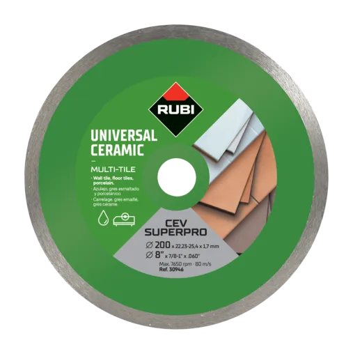 Ceramic tiles continuous rim diamond blade (CEV)