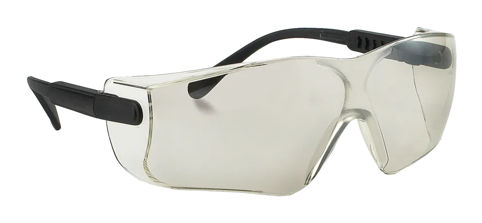 White lens goggles